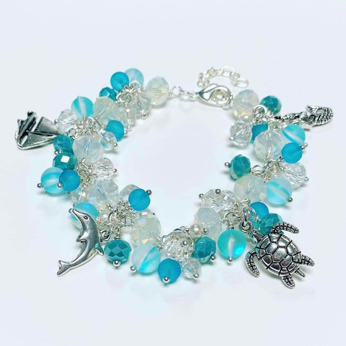 Fluffy charm bracelet~ UNDER THE SEA – One Glance~Jewelry Supply & Design